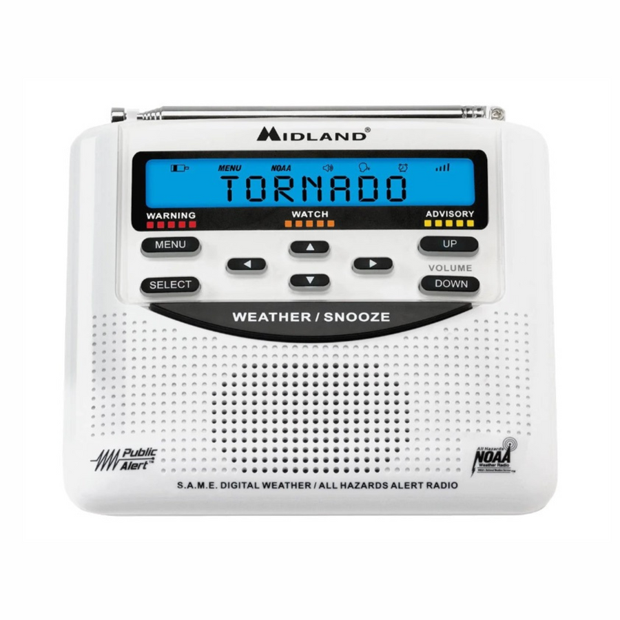 Midland WR120 NOAA Weather Alert Radio – Shop Ryan Hall, Y'all